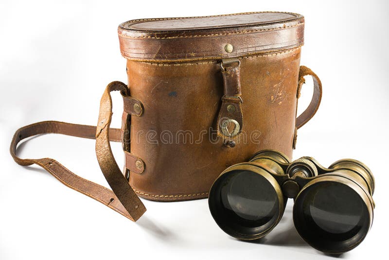 Jumelles Sur La Carte Antique Photo stock - Image du zone, géographie ...