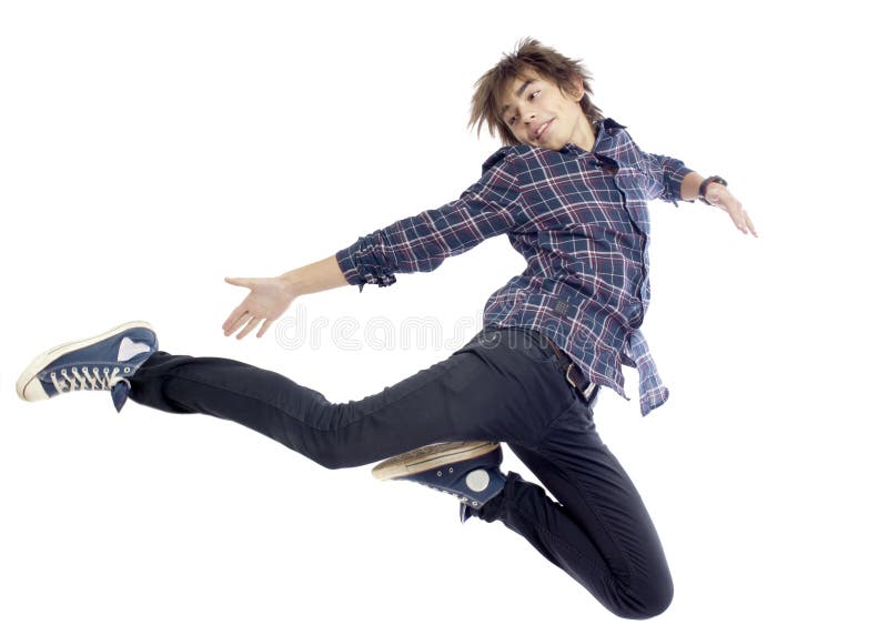 Jump stock photo. Image of chequred, athletic, enjoy - 21836906