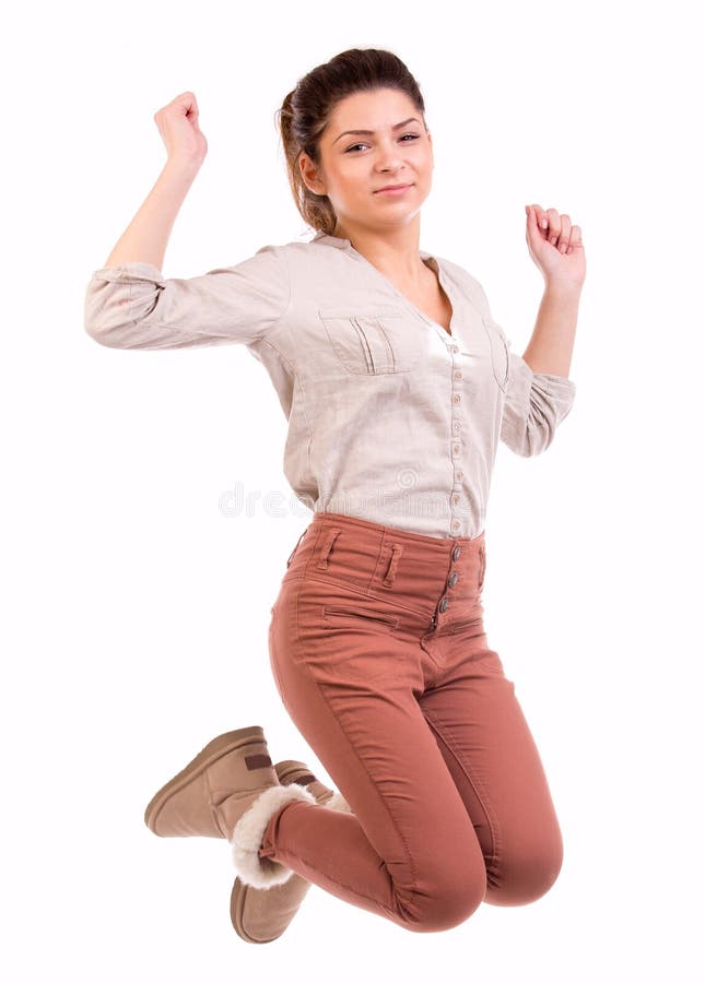Jump stock image. Image of jump, happiness, isolated - 28559197