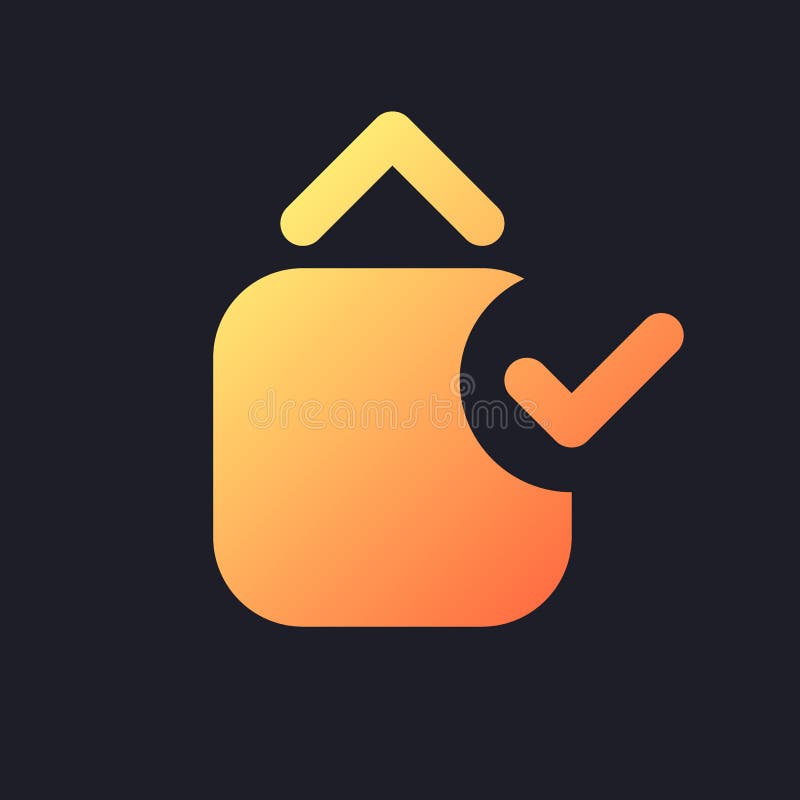 Jump Animation Applying Orange Solid Gradient Ui Icon for Dark Theme ... Jump Animation Applying Orange Solid Gradient Ui Icon for Dark Theme ...