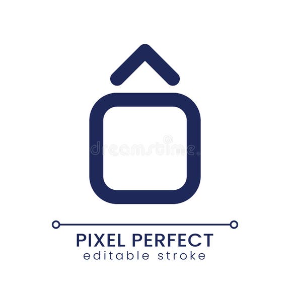 Jump Animation Pixel Perfect Linear Ui Icon Stock Vector - Illustration of edit, movement: 266694698