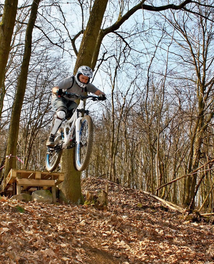 Jump on a bike editorial stock image. Image of jumping - 70476184