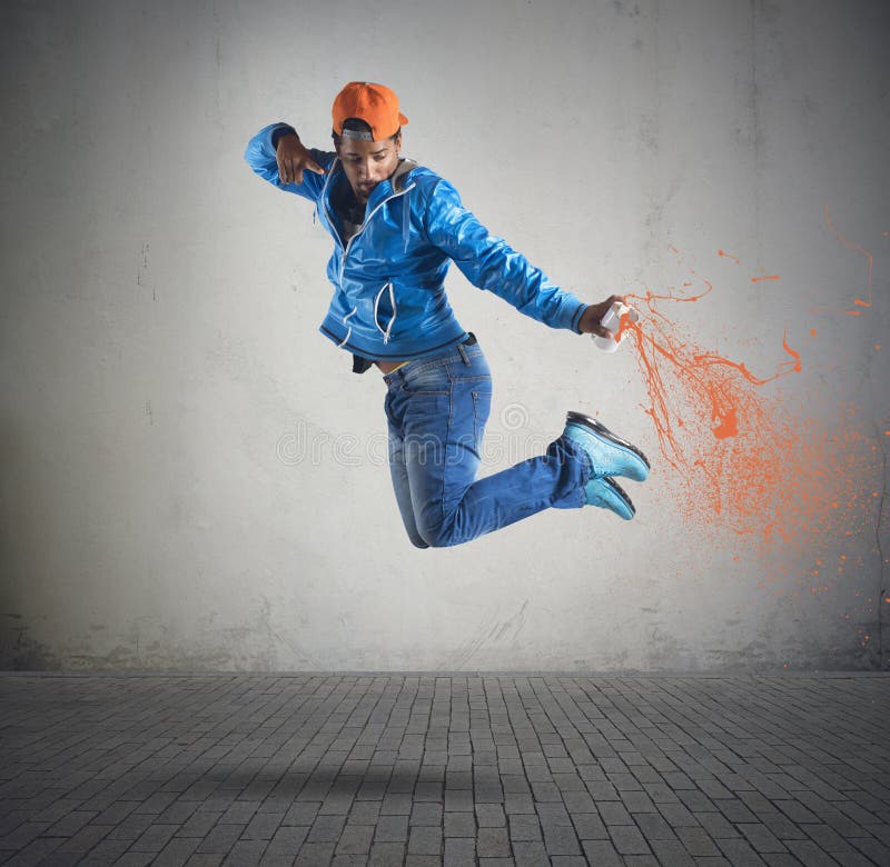 Jump and color stock photo. Image of jumping, dancing - 51811134