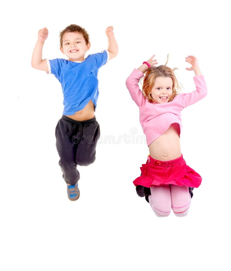 Jump stock image. Image of energetic, cute, jump, kids - 40630331