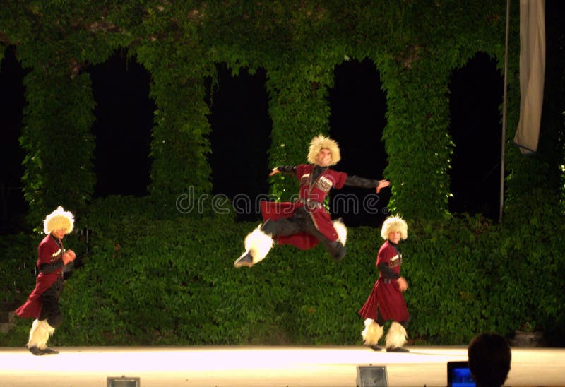 Jump editorial stock photo. Image of folk, dancing, movement - 47136878