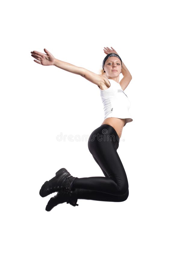 Jump for joy stock image. Image of action, adult, cool - 11487767