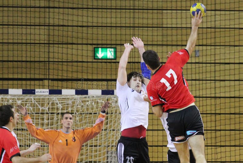 Handball jump shot editorial photo. Image of volleyball - 50823731