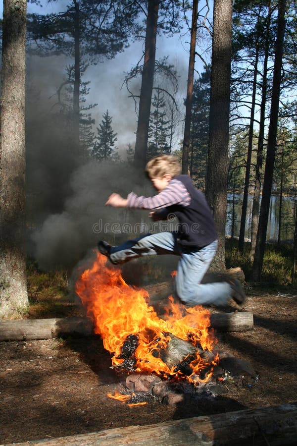 Jumping Over Some Fire