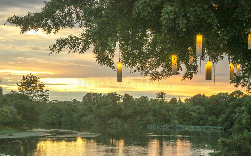 Jump into the picture stock photo. Image of landscape - 204454430