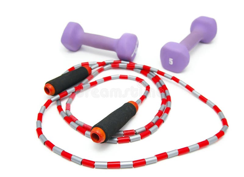 Jump rope stock image. Image of white, healthy, jumprope - 15415955