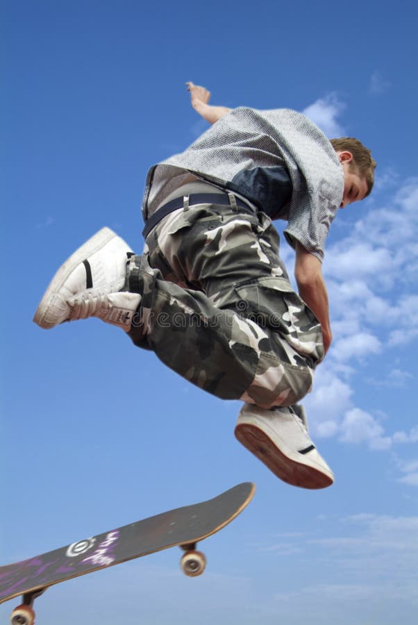 Jump on Skate stock photo. Image of wheel, legs, skateboard - 2269922