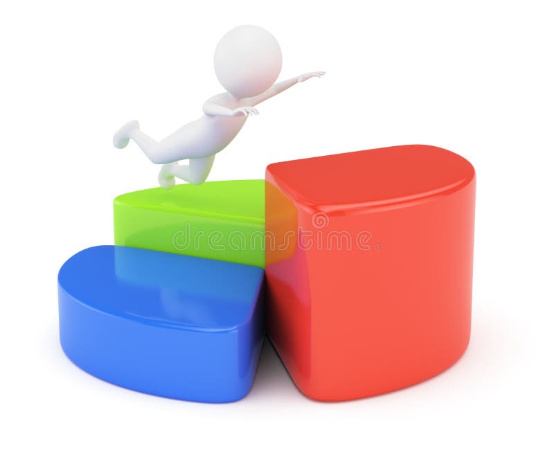 Jump to the next level stock illustration. Illustration of diagram ...