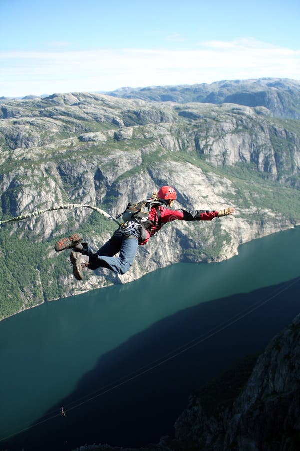 Jump to rope. stock image. Image of cord, diving, person - 65049801