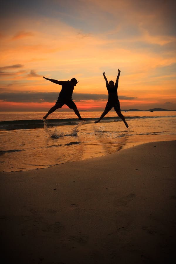 Jump stock photo. Image of emotional, seasonal, family - 36757942