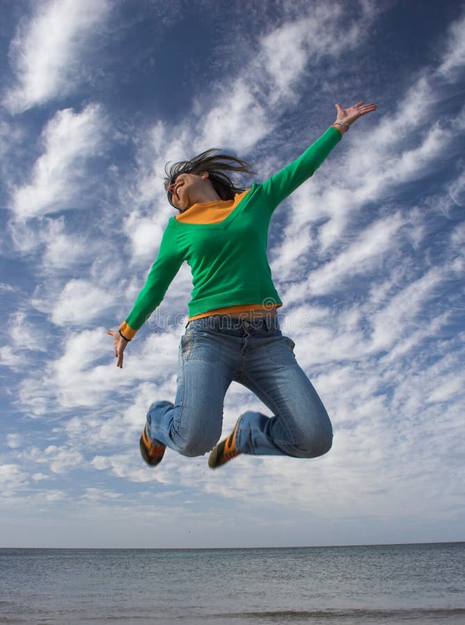 Big Jump stock image. Image of adult, nature, fitness - 8818565