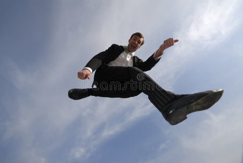 Yes, yes! stock photo. Image of angle, stand, hold, caucasian - 4229530