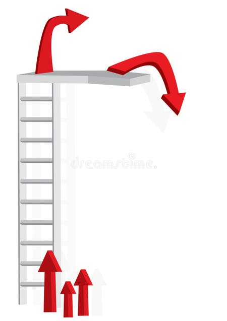 Jumping Arrow_eps stock vector. Illustration of exclusive - 20153022