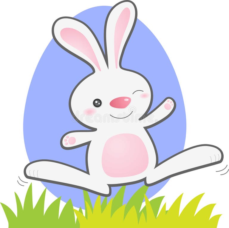 Bunny Jumping Stock Illustrations – 6,156 Bunny Jumping Stock ...