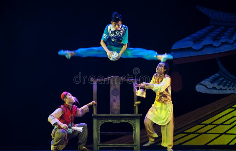 Jumping Chinese Woman on Beach Winter Stock Photo - Image of pine, sand ...