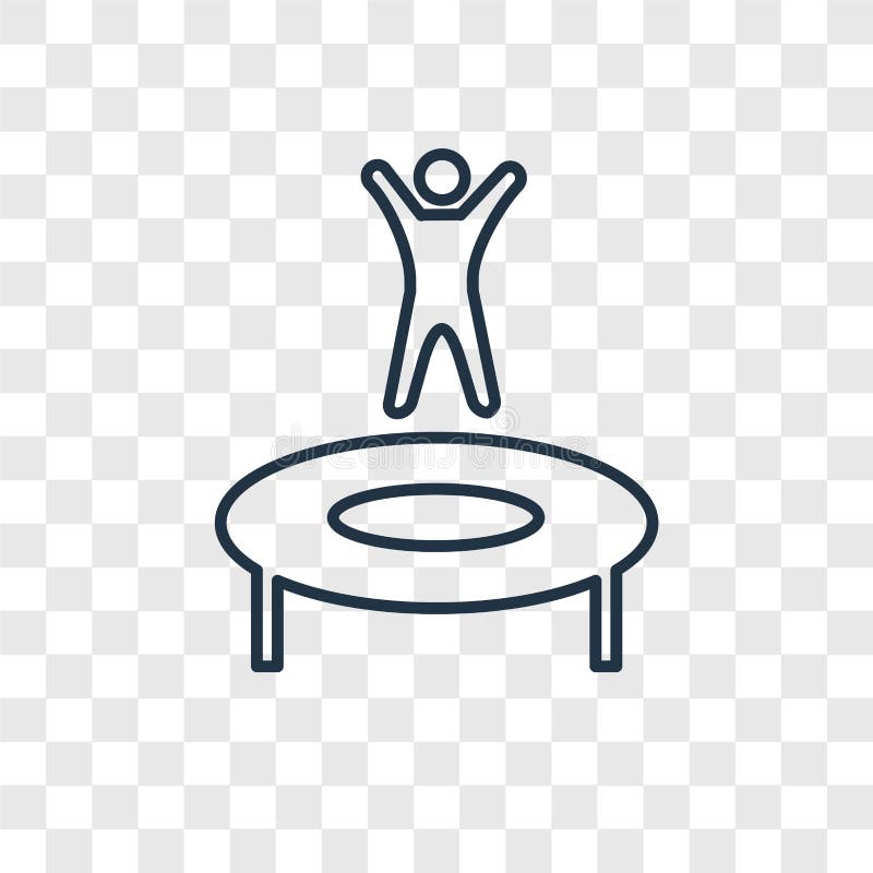 Man Jumping Icon Vector Sign and Symbol Isolated on White Background ...