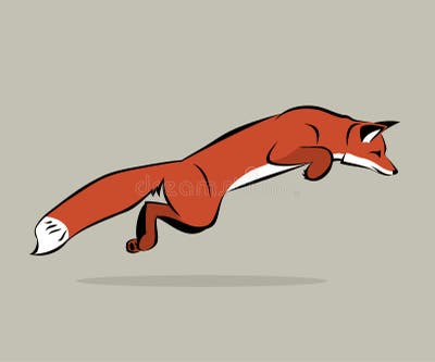 Jumping Fox Stock Illustrations – 1,571 Jumping Fox Stock Illustrations ...