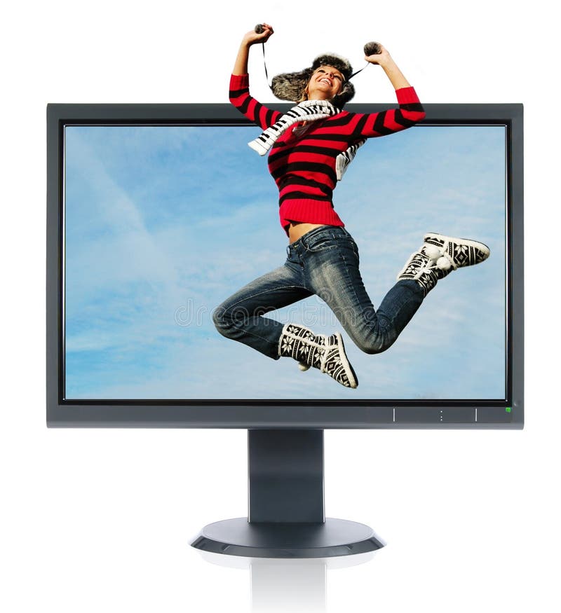 350+ Girl monitor Free Stock Photos - StockFreeImages