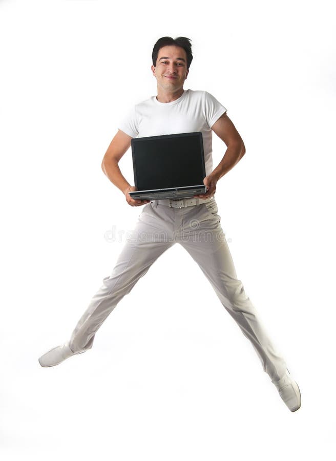 Leaping Laptop Stock Photos - Free & Royalty-Free Stock Photos from ...