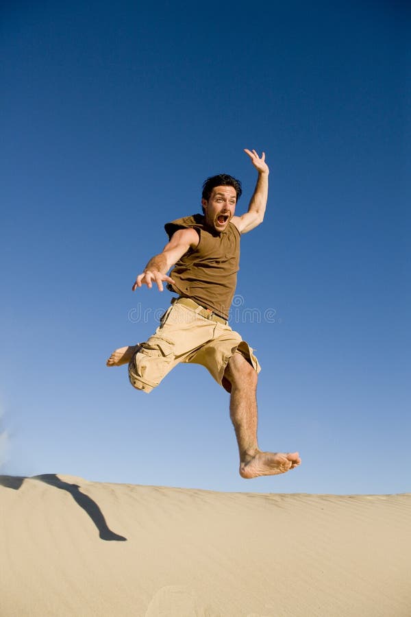 Jumping with Joy stock image. Image of moment, landscape - 9453295