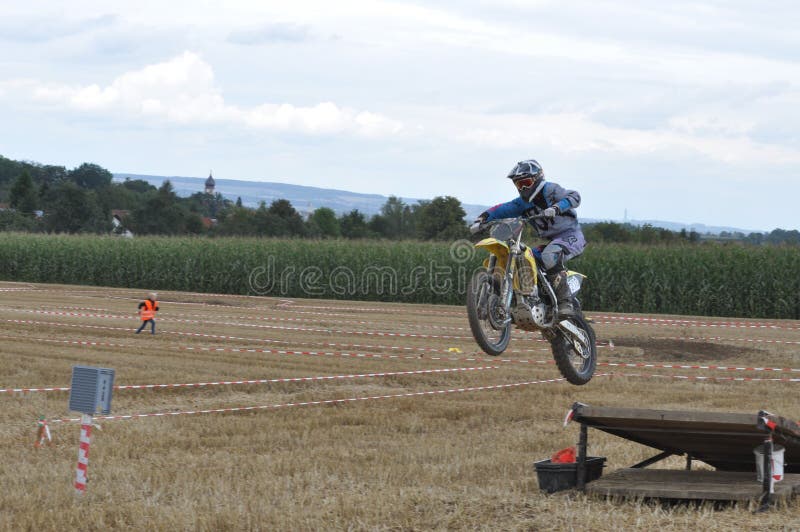 Jumping motocross driver editorial stock image. Image of racing - 43777014