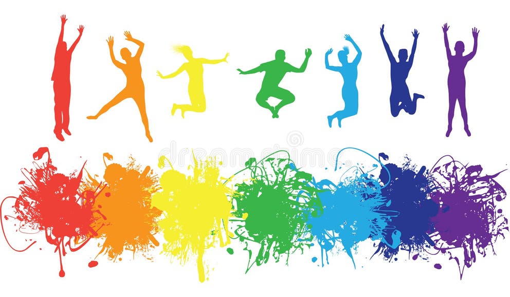 Paint Splatter Dance Stock Illustrations – 542 Paint Splatter Dance ...