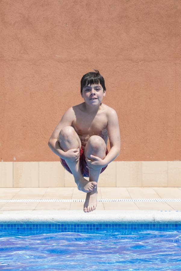 Jumping in pump stock photo. Image of flying, caucasian - 41943822