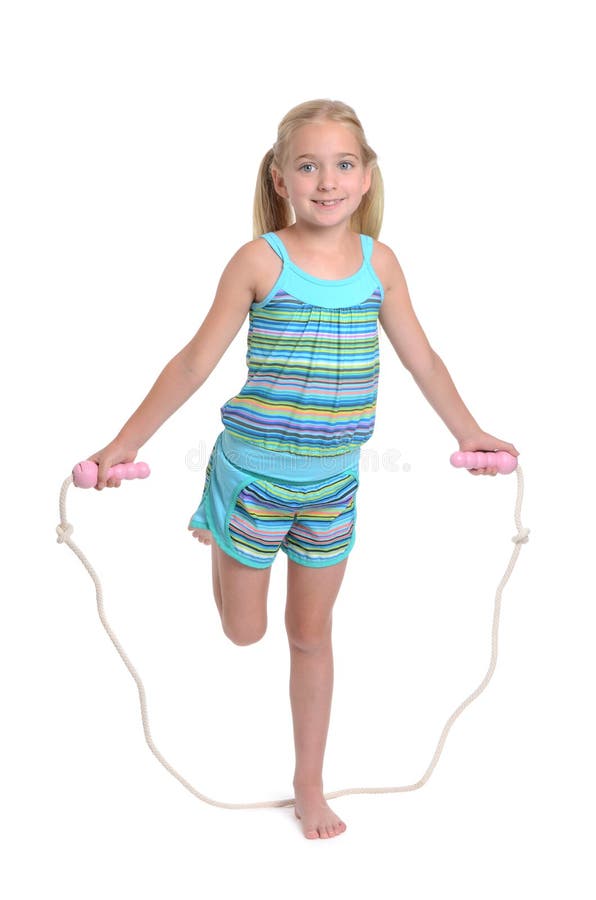 Jumping Rope stock photo. Image of active, fitness, childhood - 41535394
