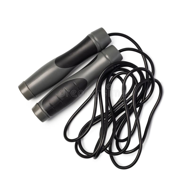 Jumping rope stock photo. Image of leisure, black, background - 148449814