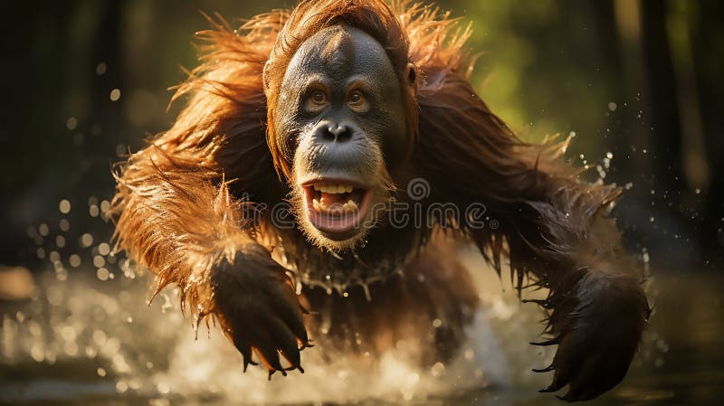 Ape Jumping Stock Illustrations – 711 Ape Jumping Stock Illustrations ...