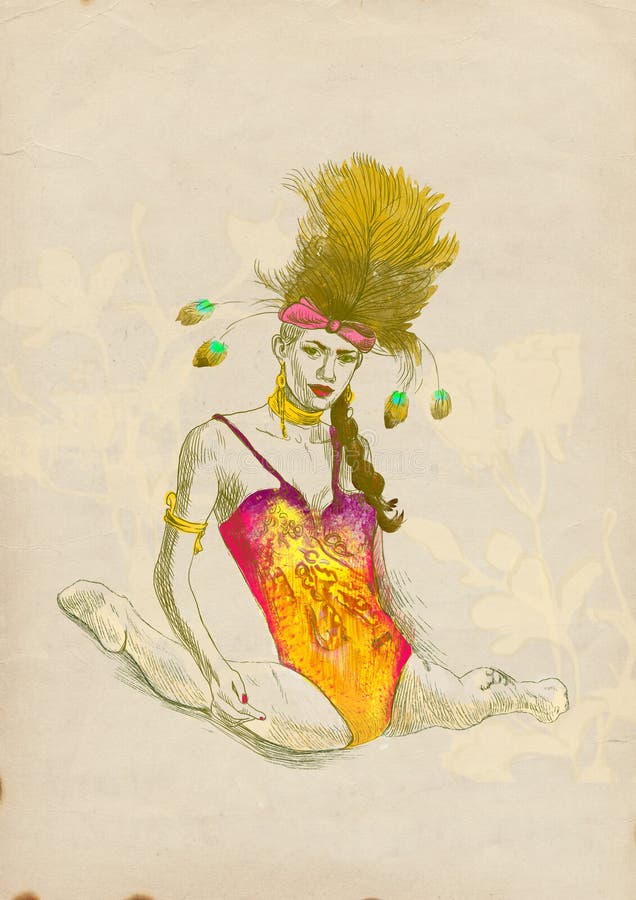 Woman Contortionist Stock Illustrations – 64 Woman Contortionist Stock ...