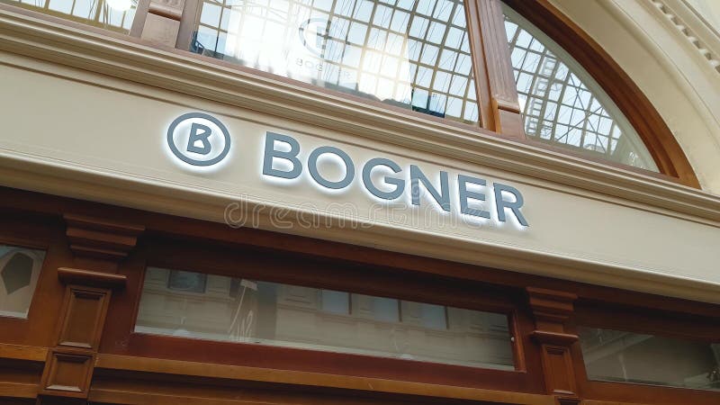 Bogner Shop Logo in Frankfurt Editorial Photo - Image of designer, logo ...