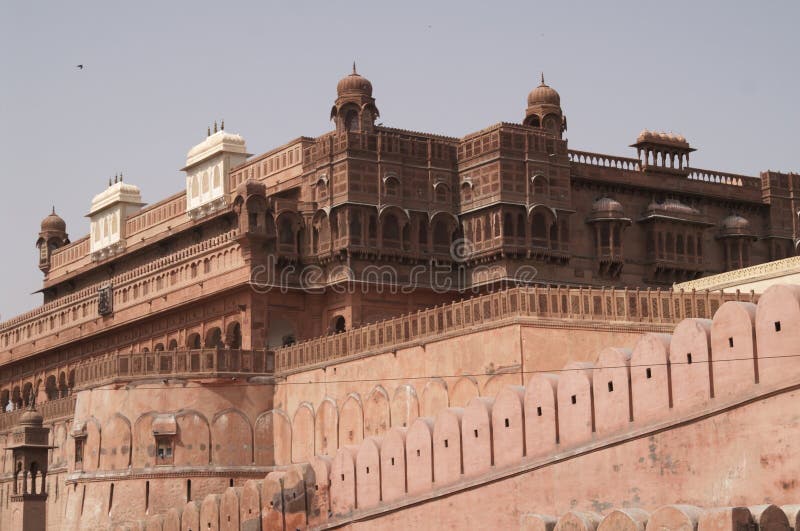 Junagarh Fort stock image. Image of fortification, bikaner - 3829225