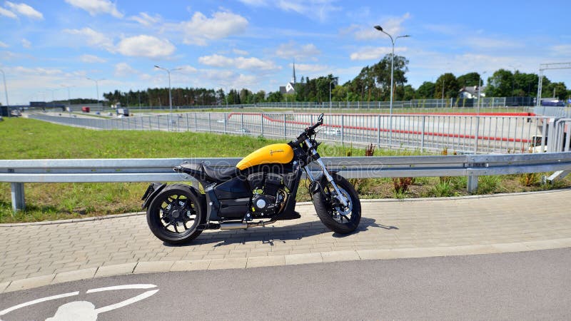 Warsaw, Poland. 1 August 2022. the Junak M15 Motorcycle. Another Name ...