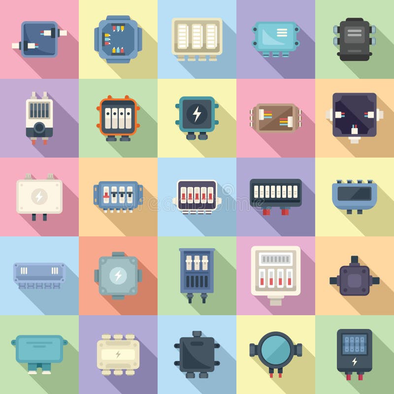 Electrical Distribution Icons Stock Illustrations – 326 Electrical ...