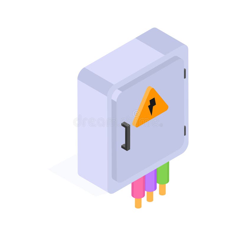 Junction Box for Safe and Organized Electrical Wiring Connections Stock ...