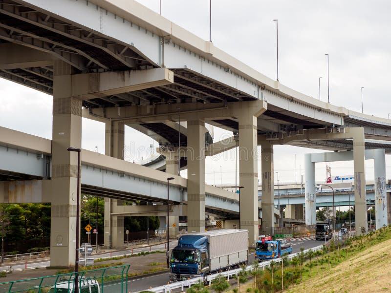 Junction in Japan editorial photo. Image of landmark - 122568176