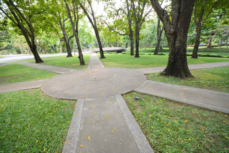 Junction Walkway stock image. Image of cross, pathway - 75789249