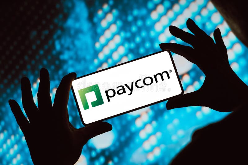 June 3, 2024, Brazil. the Paycom Software, Inc. Logo is Displayed on a ...