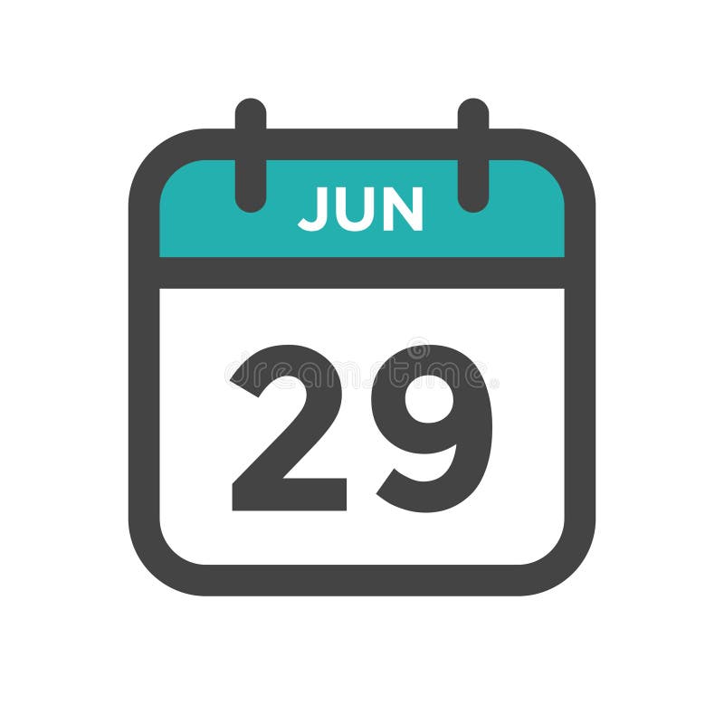 June 29 Calendar Day or Calender Date for Deadlines or Appointment ...