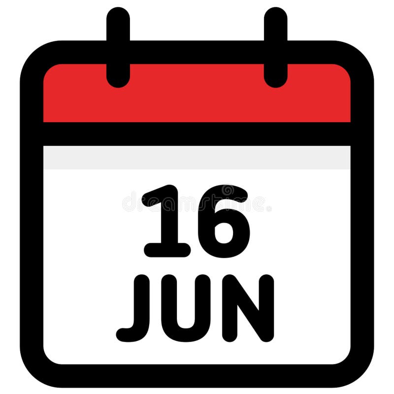 20. June - Calendar Icon - Vector Illustration Stock Vector ...