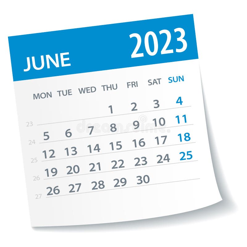 June 2023 Calendar Stock Illustrations – 5,747 June 2023 Calendar Stock ...