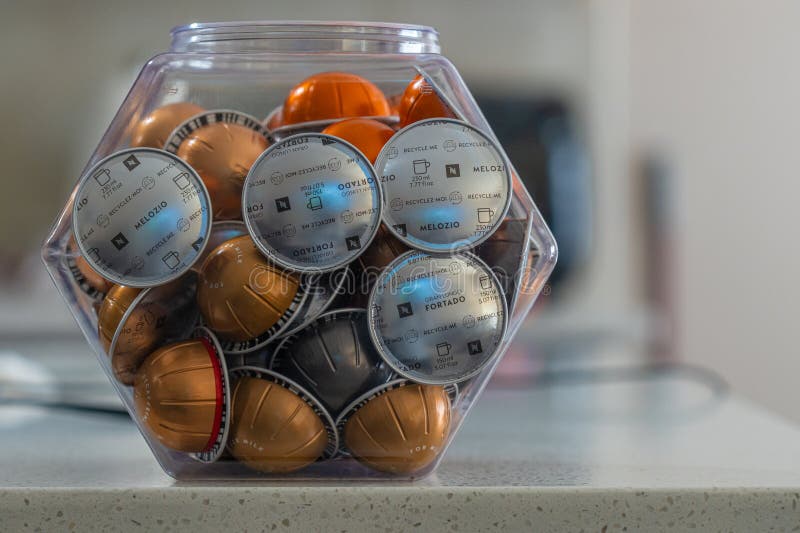 6 June 2024 - Calgary Alberta Canada -Nespresso Coffee Pods in ...