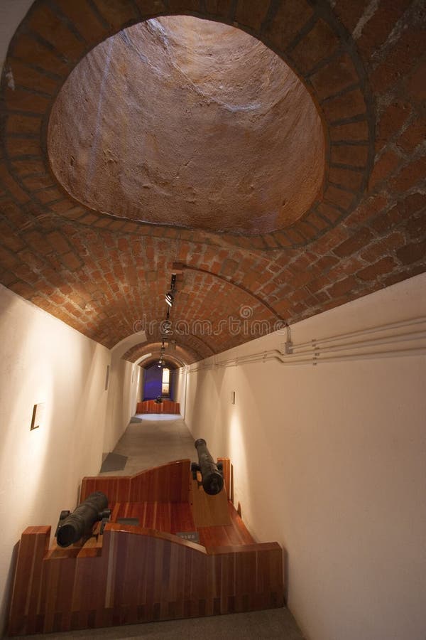 Castle Tunnel with a Series of Arches, Hk 17 June 2006 Editorial Image ...