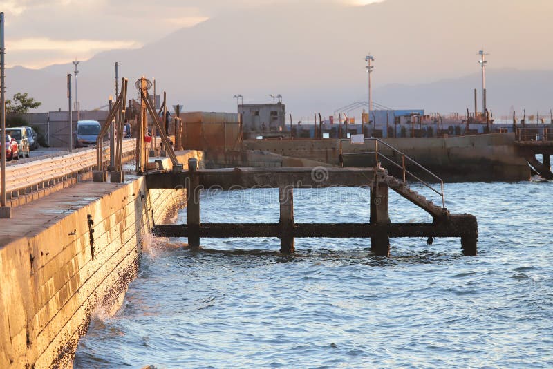 12 June 2020 the Coast of New Praya, Kennedy Town Stock Photo - Image ...