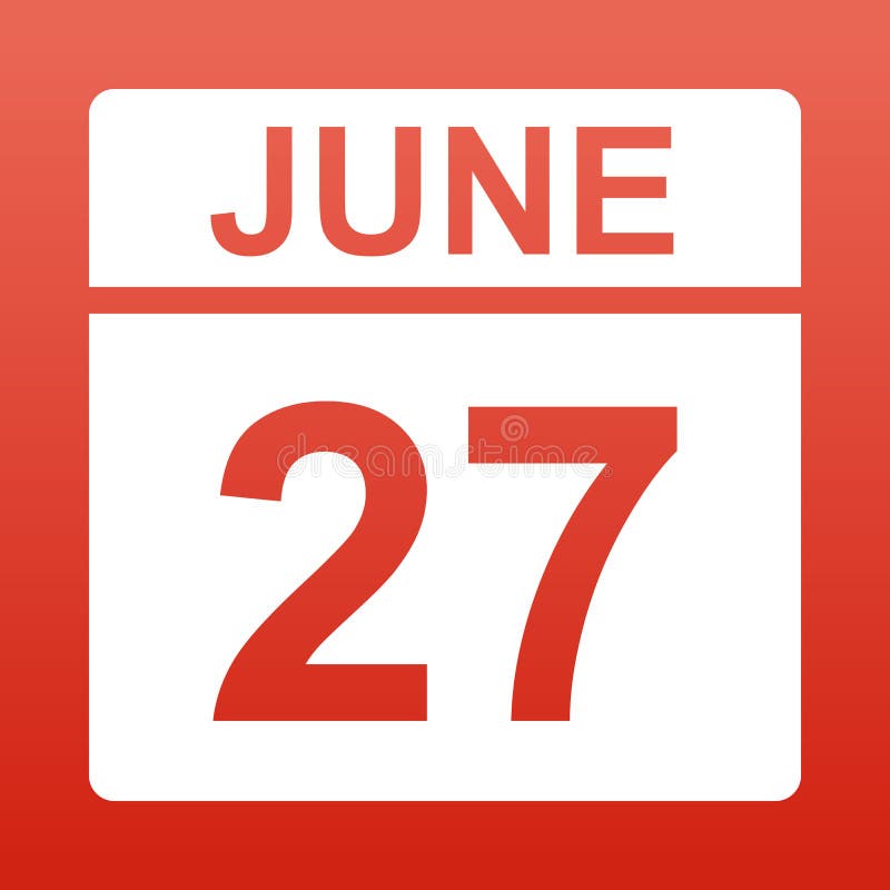 June 27 Stock Illustrations – 382 June 27 Stock Illustrations, Vectors ...